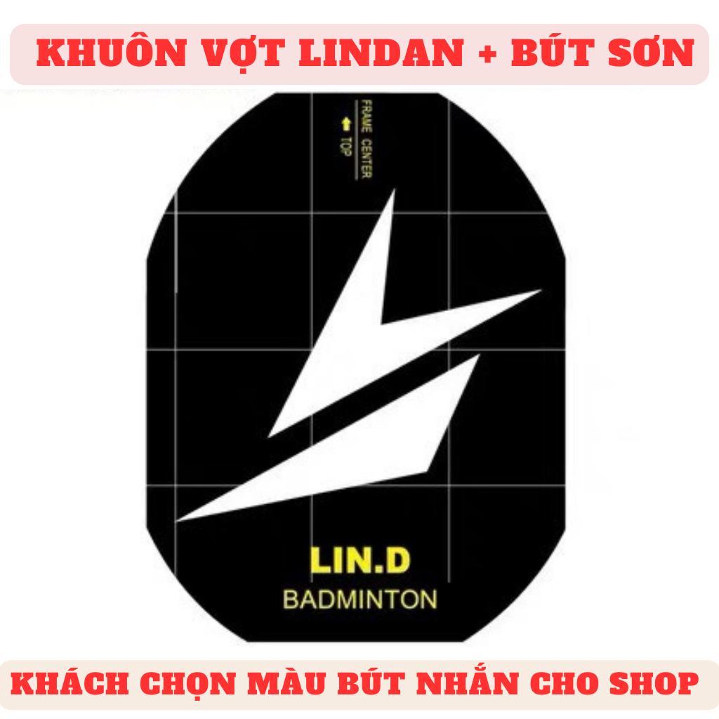 Lọ sơn logo vợt cầu lông yonex AC414EX khuôn logo vợt cầu lông | Shopee Việt Nam