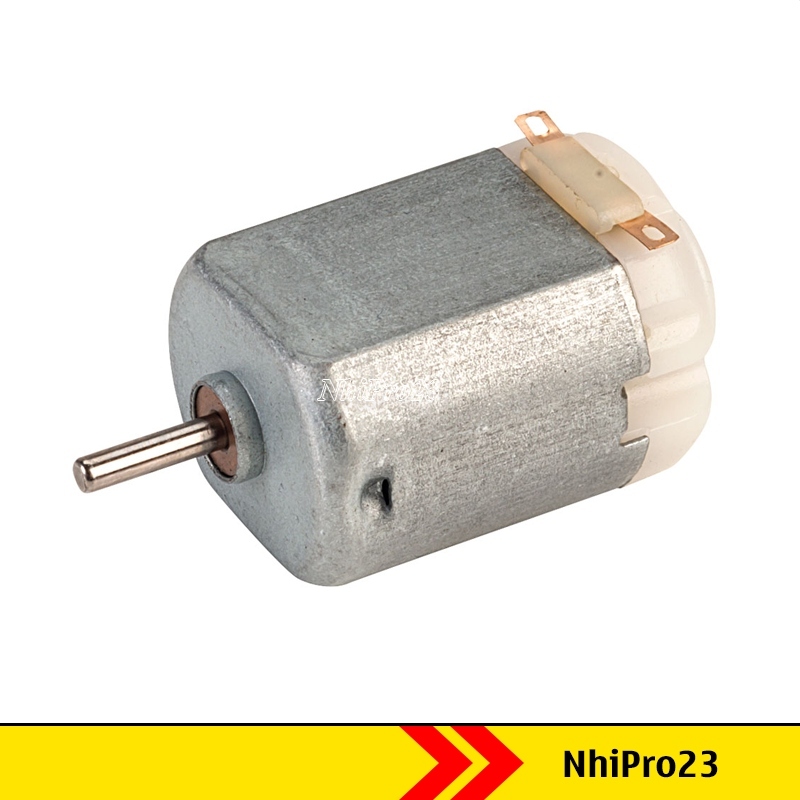 Motor mini 3V 6V - cánh quạt mini mô tơ 3v đủ loại 130 140 180 300 370 DIY STEAM | Shopee Việt Nam