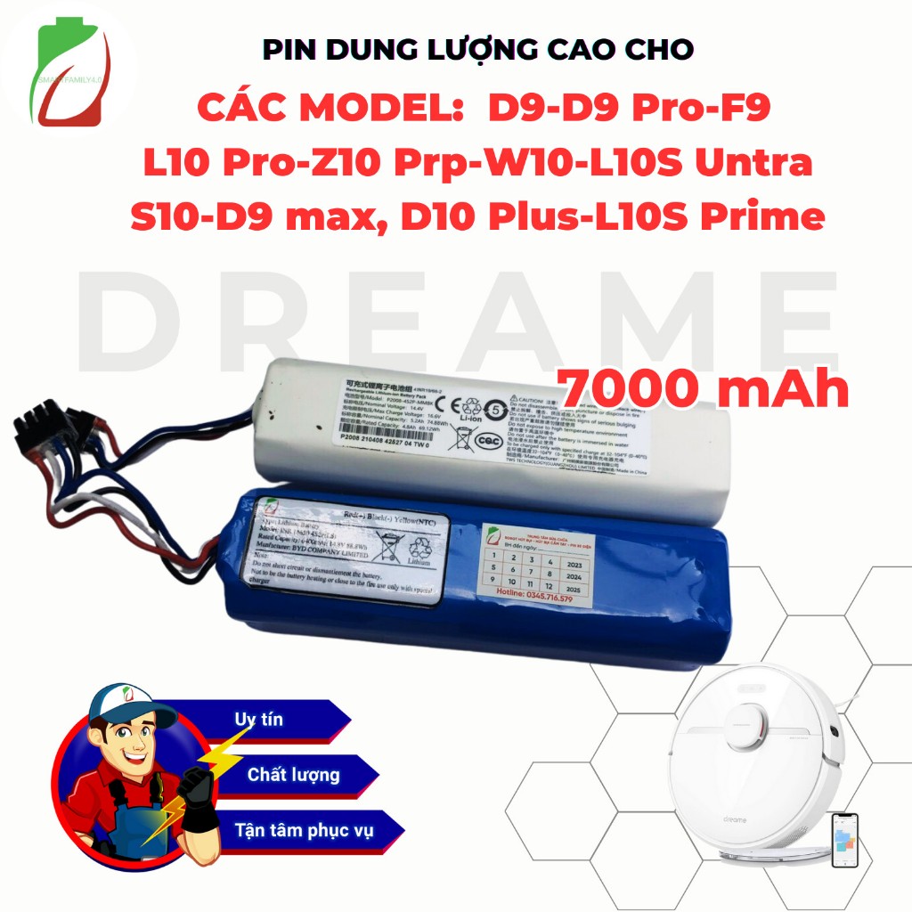 LK ROBOT HÚT BỤI XIAOMI DREAME MODEL :S10,D9( Pro/Max)/ Z10 Pro/ L10 ...