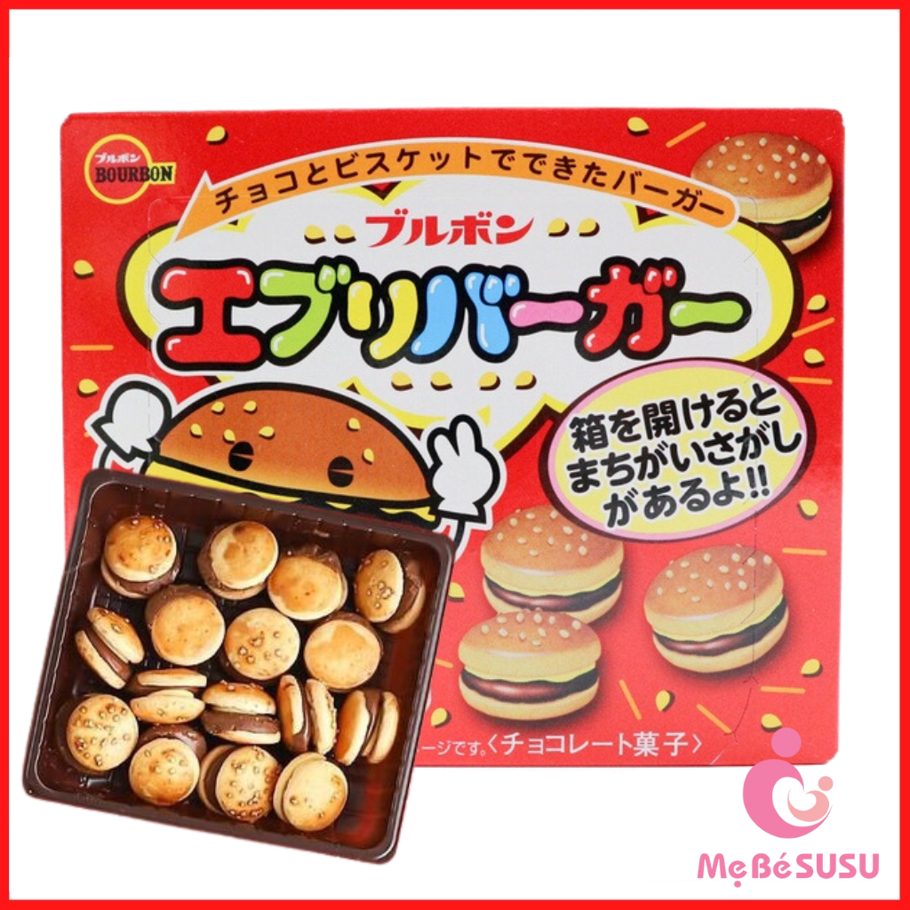 Bánh Quy Kẹp Socola Bourbon Every Burger Nhật Bản Hộp 10 chiếc T2/2025 ...