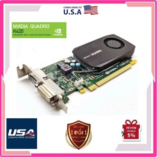 [K420] Card màn hình Nvidia Quadro K420 1GB 128 bit, hàng tháo máy chính hãng bảo hành 1 đổi 1 ...