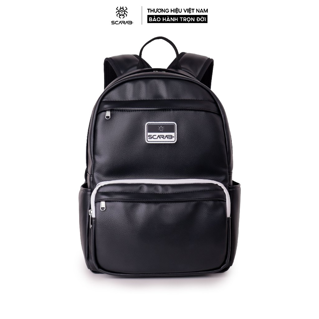 Scarab Multi Leather Backpack Unisex - Balo Đi Học Nhỏ Gọn Đựng Vừa ...