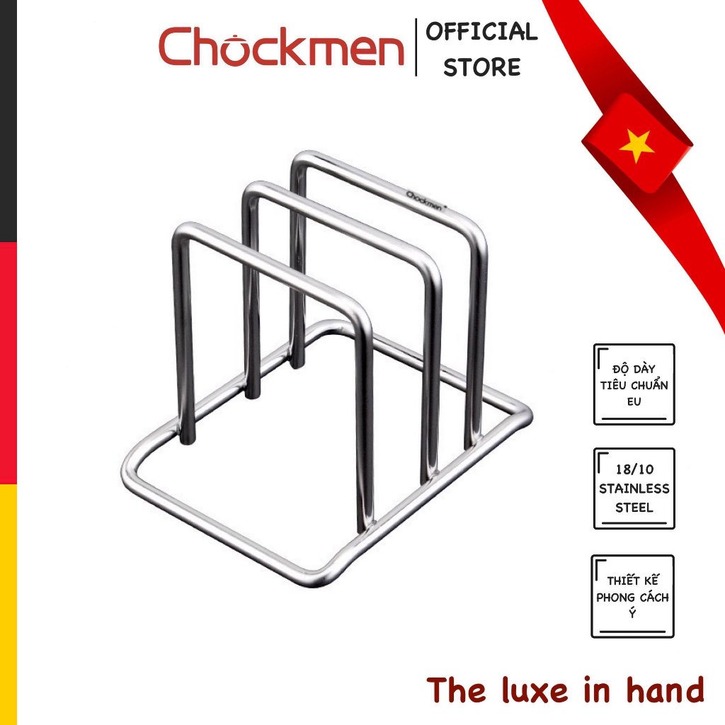 Giá Để Thớt CHOCKMEN *Z Inox 18/10 Cực Chắc Chắn Gía Kệ Để Nắp Nồi ...