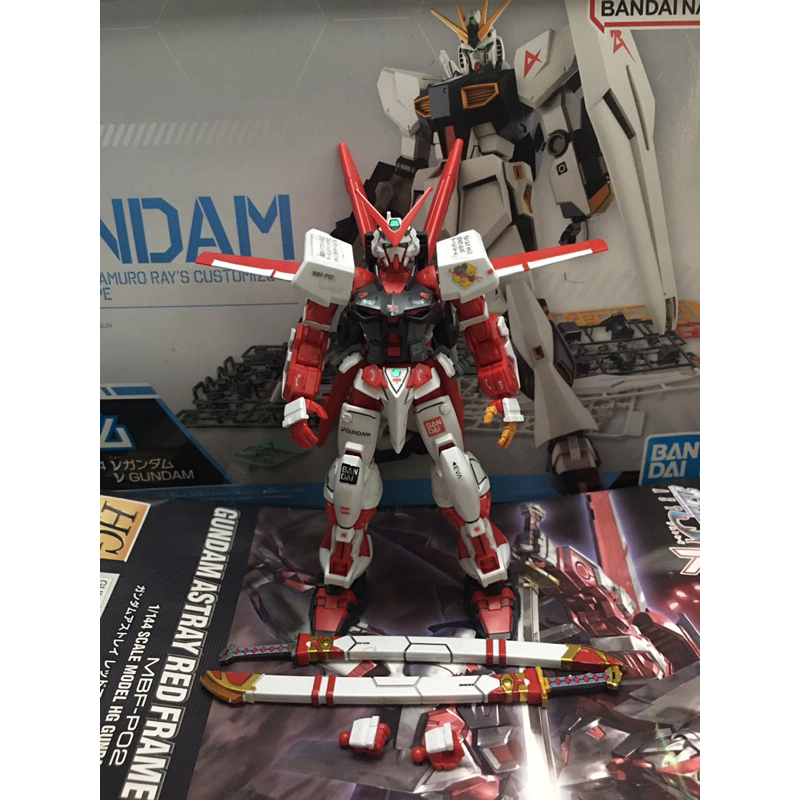 Mô hình Hg Astray red frame Flight Unit 2nd chính hãng bandai | Shopee ...