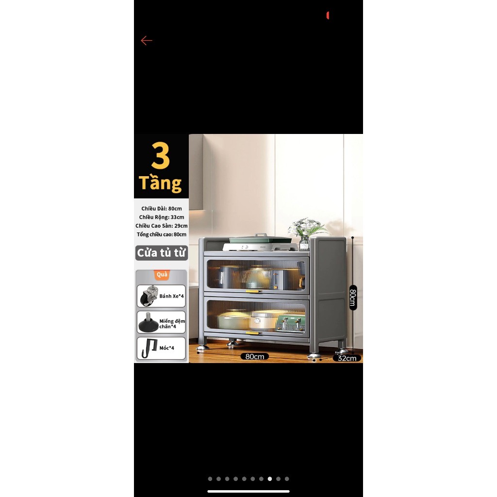 kệ tủ để đồ đa năng phun sơn tĩnh điện có bánh xe di chuyển tiện lợi, tủ đựng đồ có nắp tokai ...