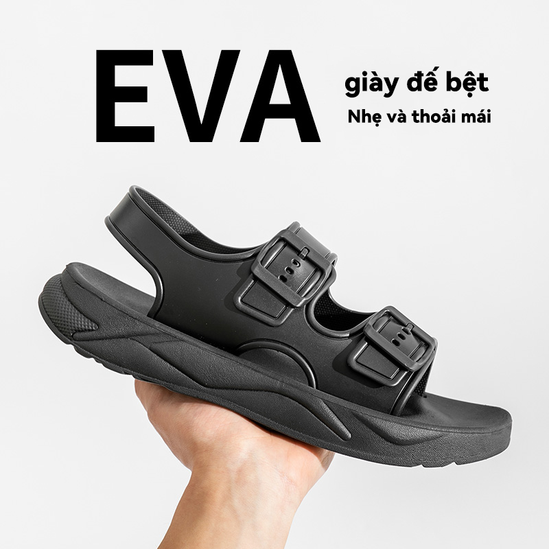 Skydensandal - Giày sandal nam nữ màu đen hính hãng Dép Sandan Nam Nữ ...