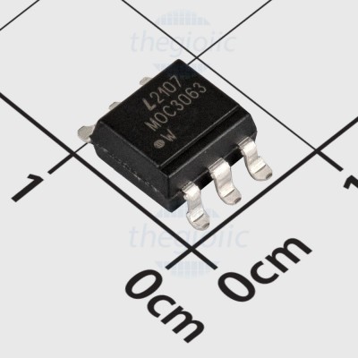 Optocoupler ICs MOC3063S Optoisolator Triac Output 5000Vrms 1 Channel, 6-SMD//4 | Shopee Việt Nam