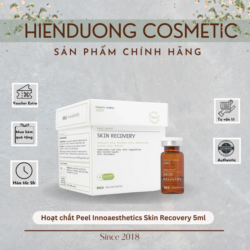 Tinh Chất Peel Da Mụn Inno-Exfo Skin Recovery 5ml (tặng cọ peel) | Tinh ...