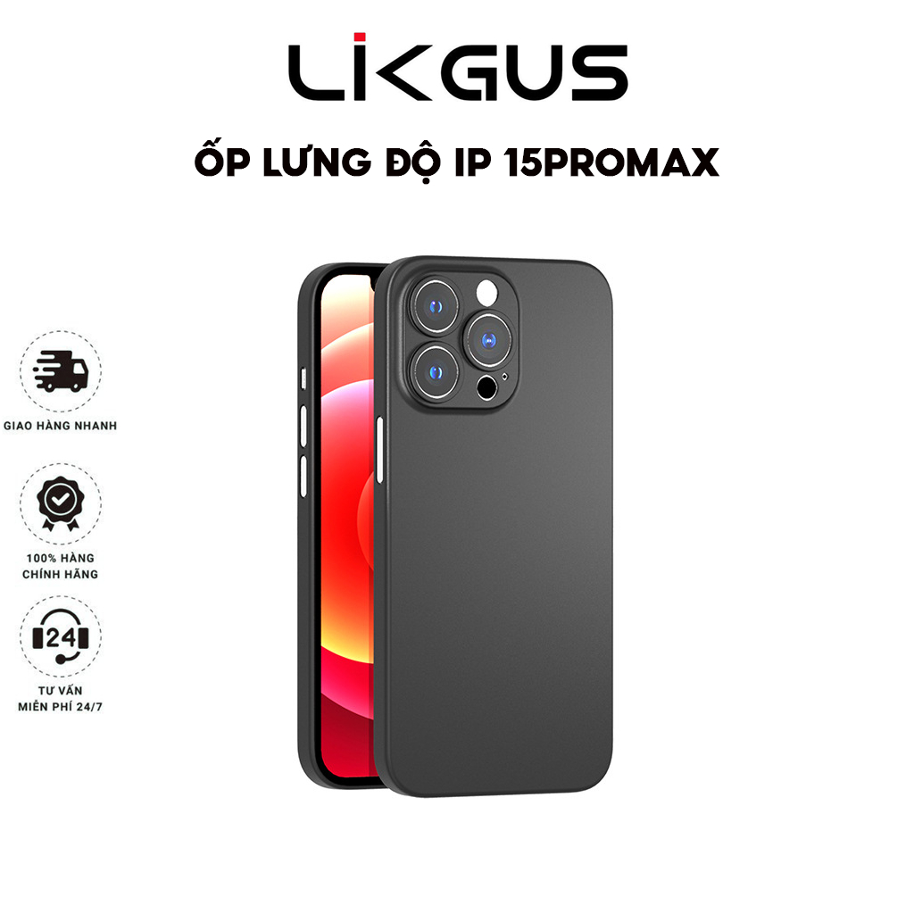Ốp Lưng Chính Hãng Likgus Độ IP 15,15 Pro max Cho IP 11-12-13-14-15 Các ...