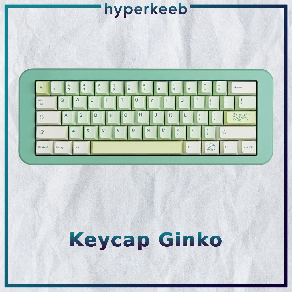 [KEYCAP] 143 nút bàn phím cơ CMK Ginko profile cherry, nhựa PBT dày 1,5mm in Dye-sub | HYPERKEEB ...