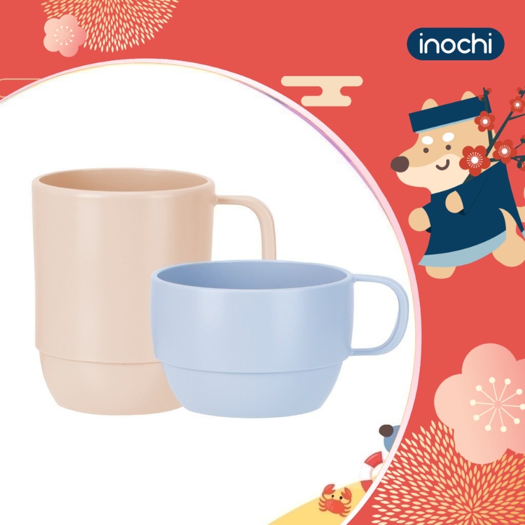 Cốc uống nước chịu nhiệt Inochi Amori (cao,thấp) | Shopee Việt Nam