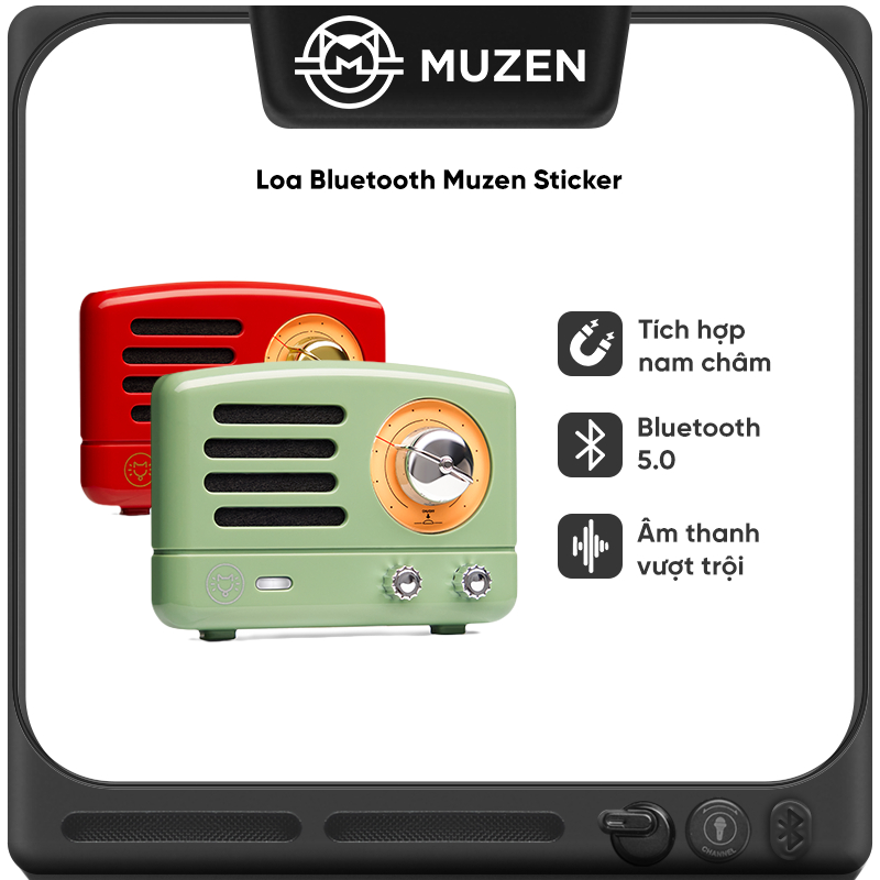 Loa Bluetooth Muzen Sticker | Shopee Việt Nam