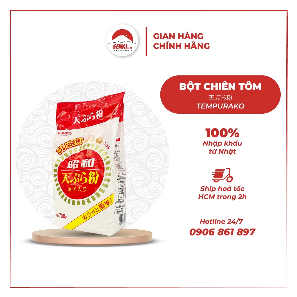 Bột chiên giòn Nhật Bản 700g Tempura Ngon Giòn Rụm | Shopee Việt Nam