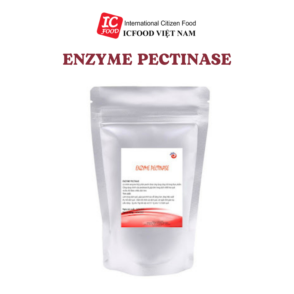 Enzyme Pectinase dạng bột phân giải pectin dùng cho thực phẩm - 100gr ...