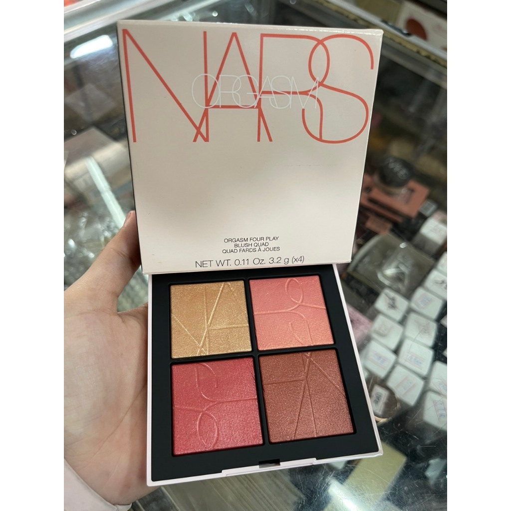 Bảng phấn má NARS 4 ô Orgasm, Orgasm X, Orgasm Rush, Swinger Four Play Blush Quad | Shopee Việt Nam