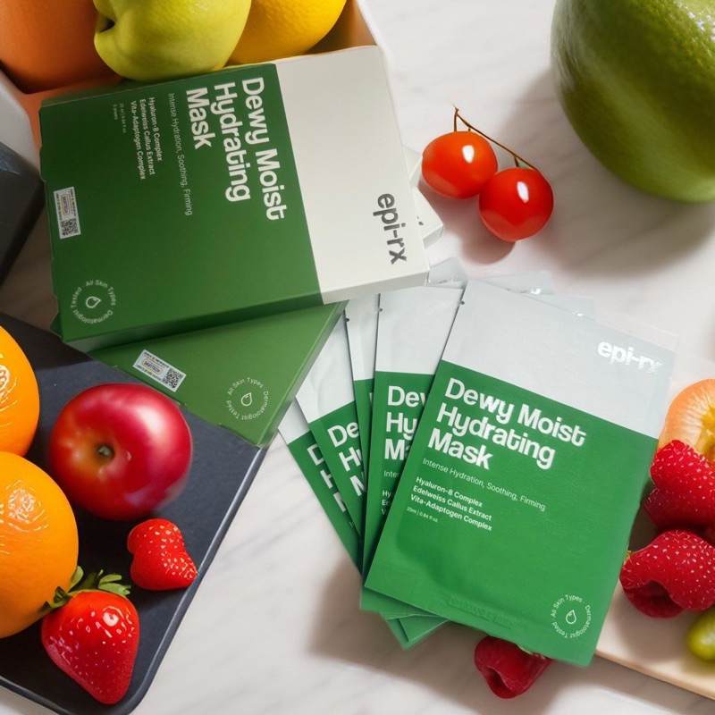 [Hộp 5 miếng] Mặt nạ phục hồi, cấp ẩm Epi-rx Dewy Mask | Shopee Việt Nam