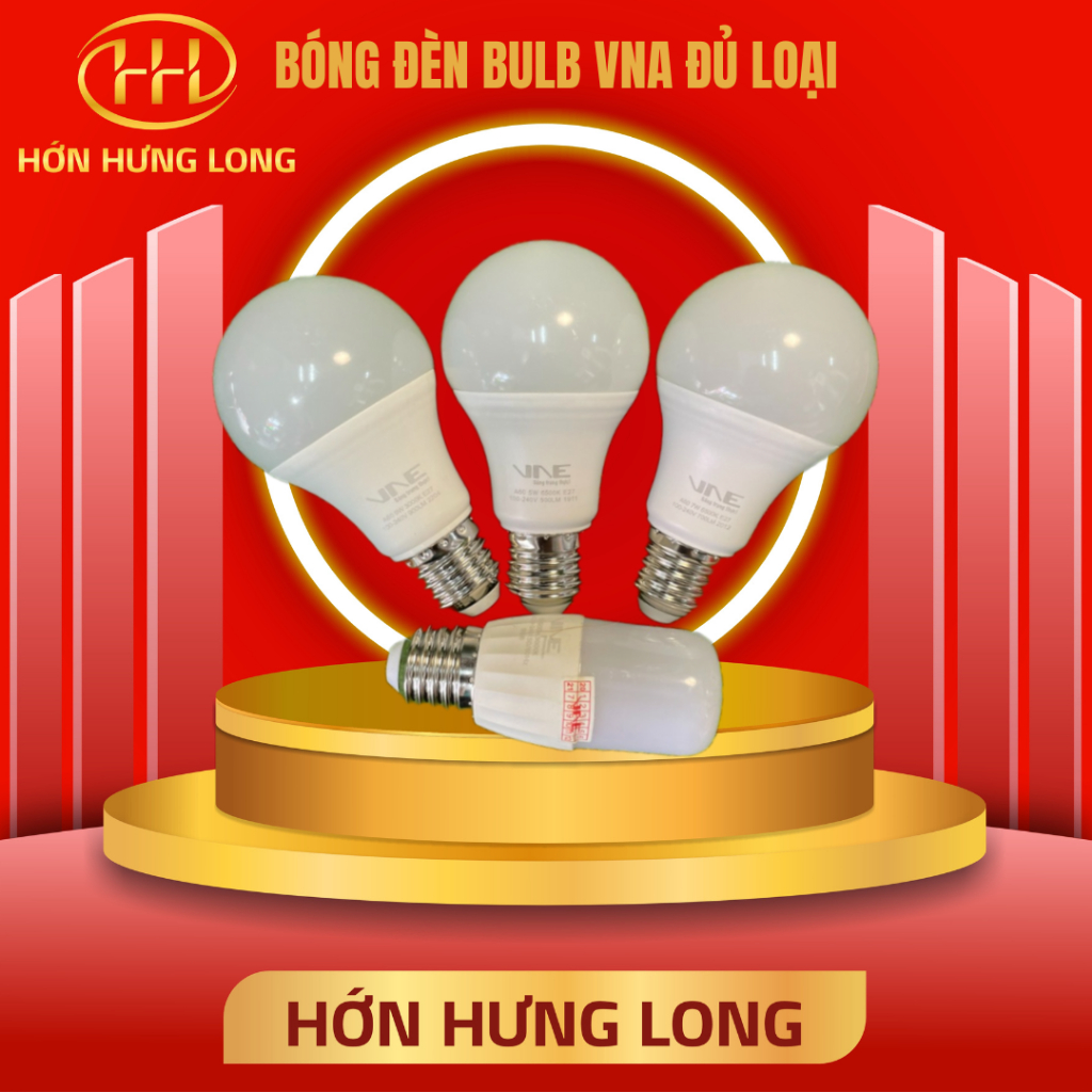 ĐÈN BULB LED VNE 5W 6W 7W 9W - HÀNG CHÍNH HÃNG BH 1 NĂM | Shopee Việt Nam