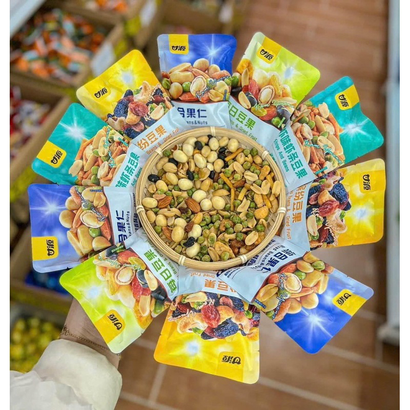 Hạt Dinh Dưỡng Mix, Đậu Mix Dinh Dưỡng Sấy Giòn Gói 20gr | Shopee Việt Nam