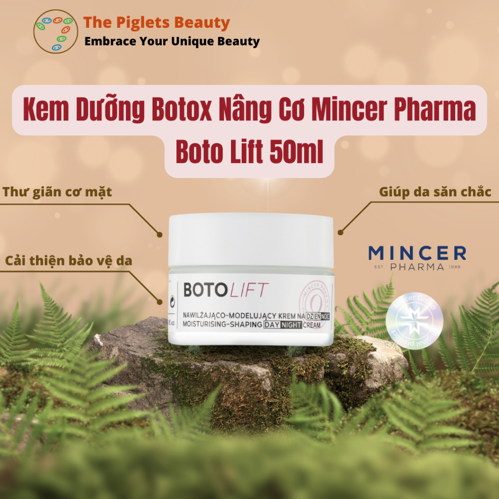 Kem Dưỡng Botox Nâng Cơ-Giảm Nhăn-Ngừa Lão Hoá Mincer Pharma Boto Lift ...