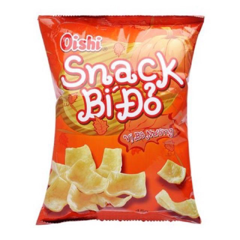 1 bịch 10 gói Bim Bim snack Bí Đỏ 32g | Shopee Việt Nam