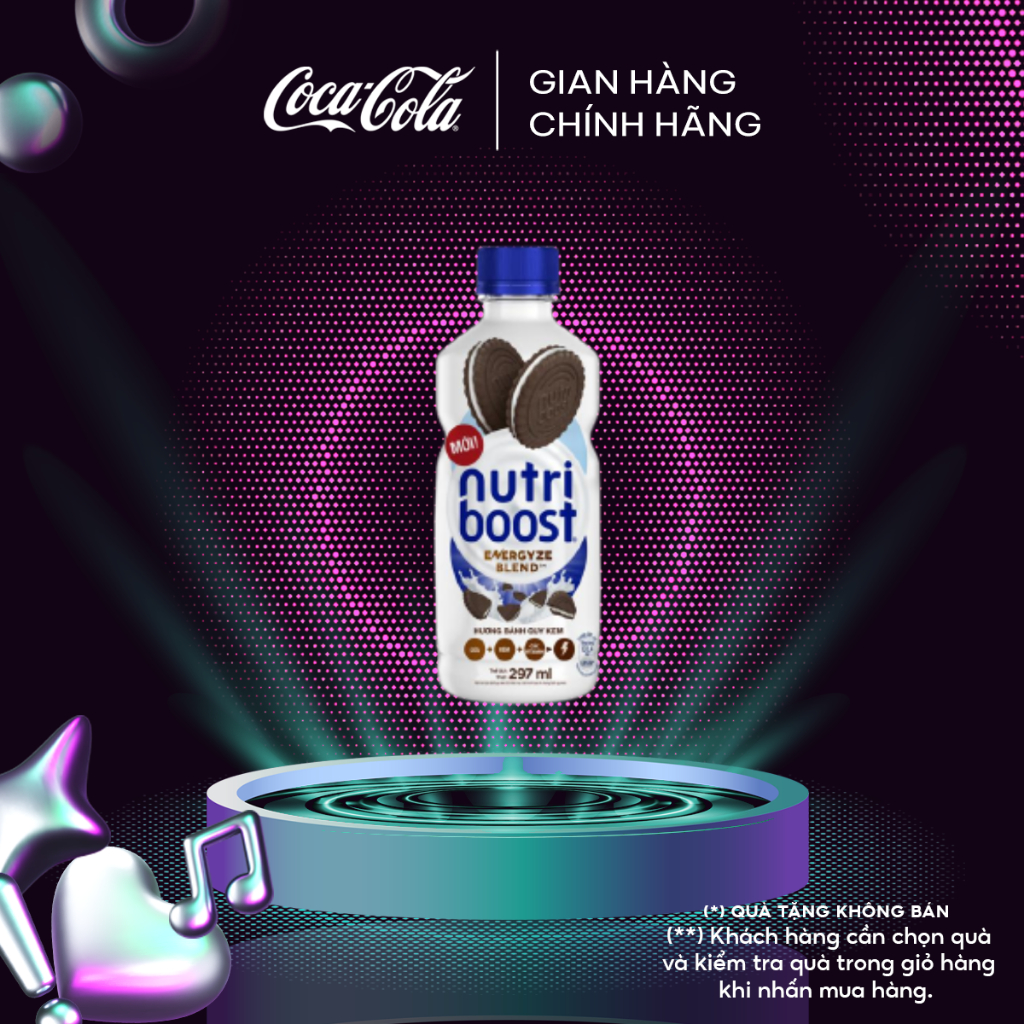 [GRO GIFT] Chai Thức Uống Sữa Trái Cây Nutriboost Hương Bánh Quy Kem ...