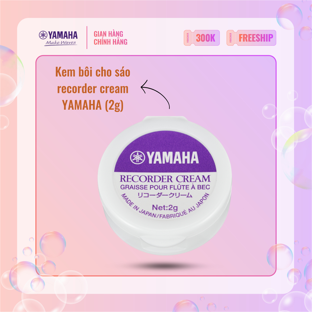 Kem bôi cho sáo recorder cream YAMAHA (2g) | Shopee Việt Nam