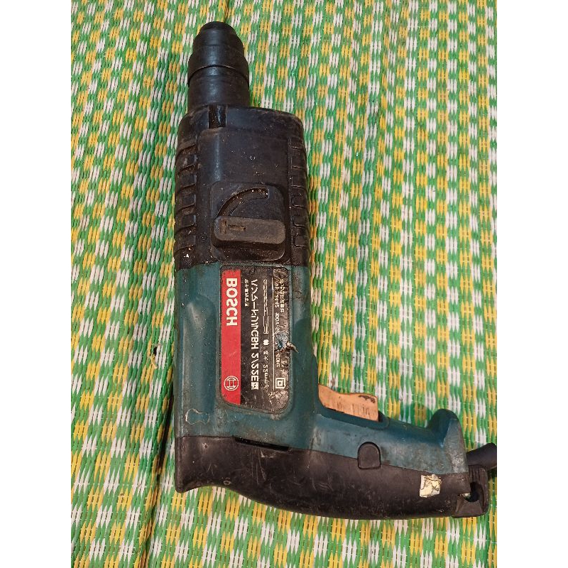 Máy khoan bê tông bosch 2 chức năng khoan thường và khoan búa điện 100v đầu cài phổ thông ...