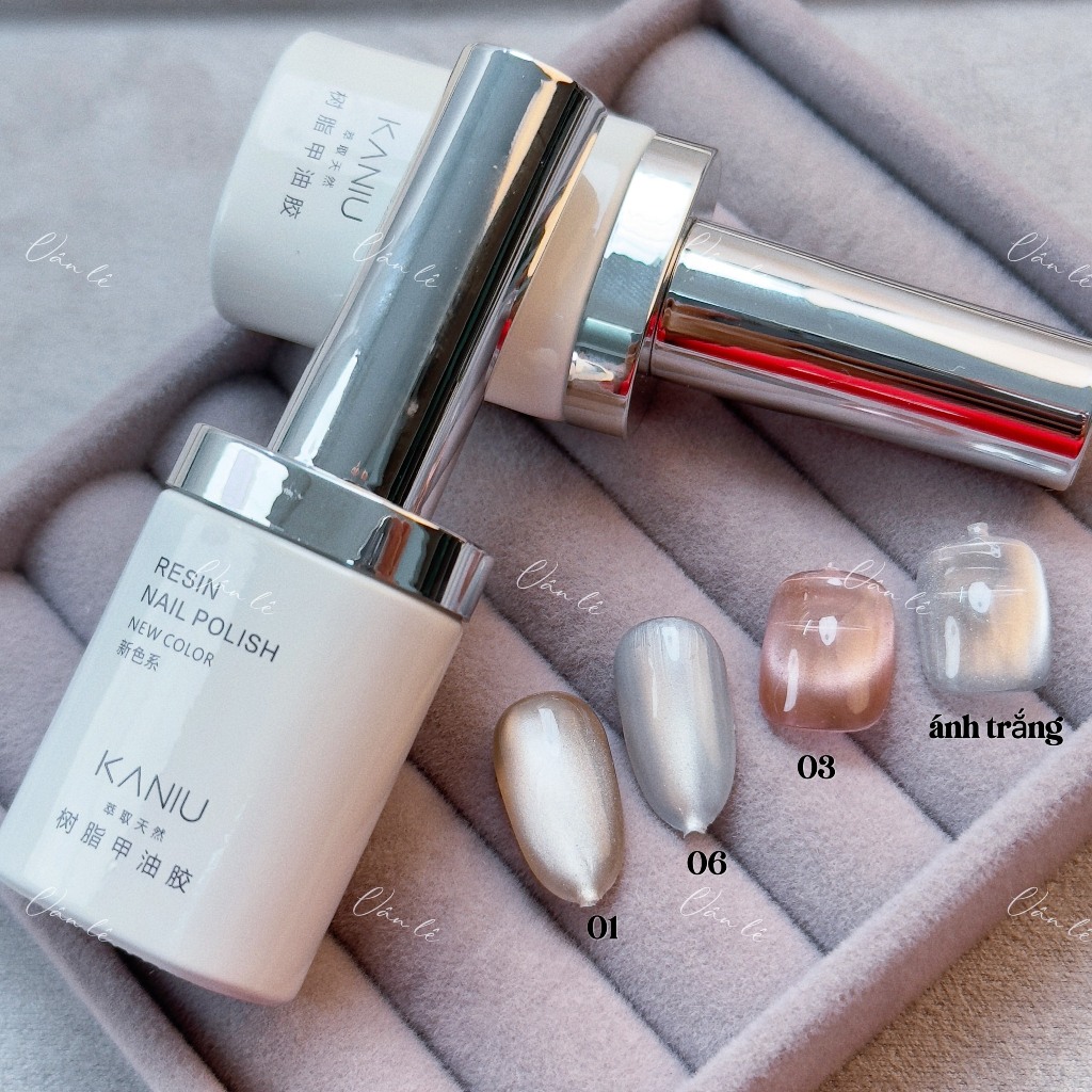 Sơn gel kaniu mắt mèo ánh trăng Kaniu bán lẻ chai lẻ màu | Shopee Việt Nam
