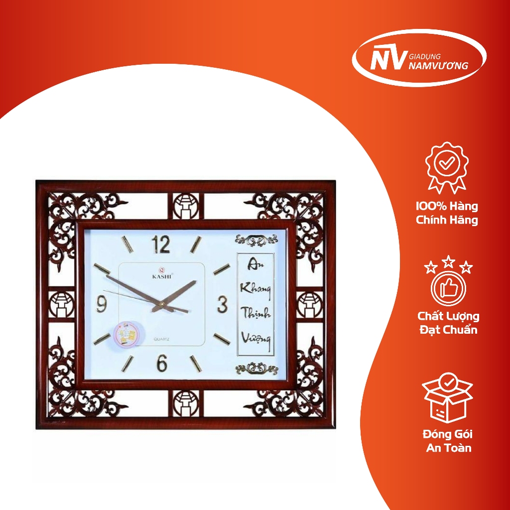 Đồng Hồ Treo Tường KASHI K115- Hàng Chính Hãng- Hàng Việt Nam Chất Lượng Cao | Shopee Việt Nam