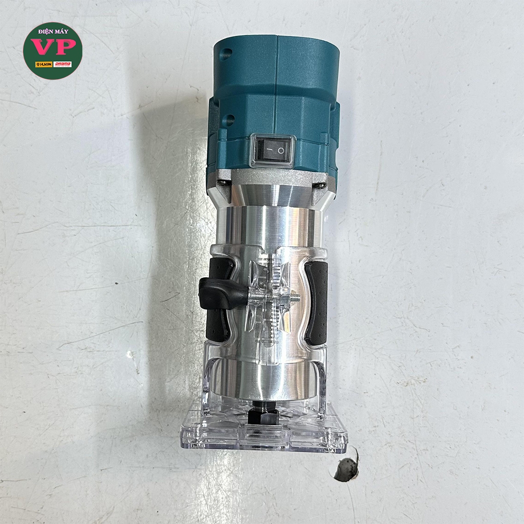 Máy phay, máy soi gỗ dùng pin kmax 18V-21V không chổi than cốt 6mm ...