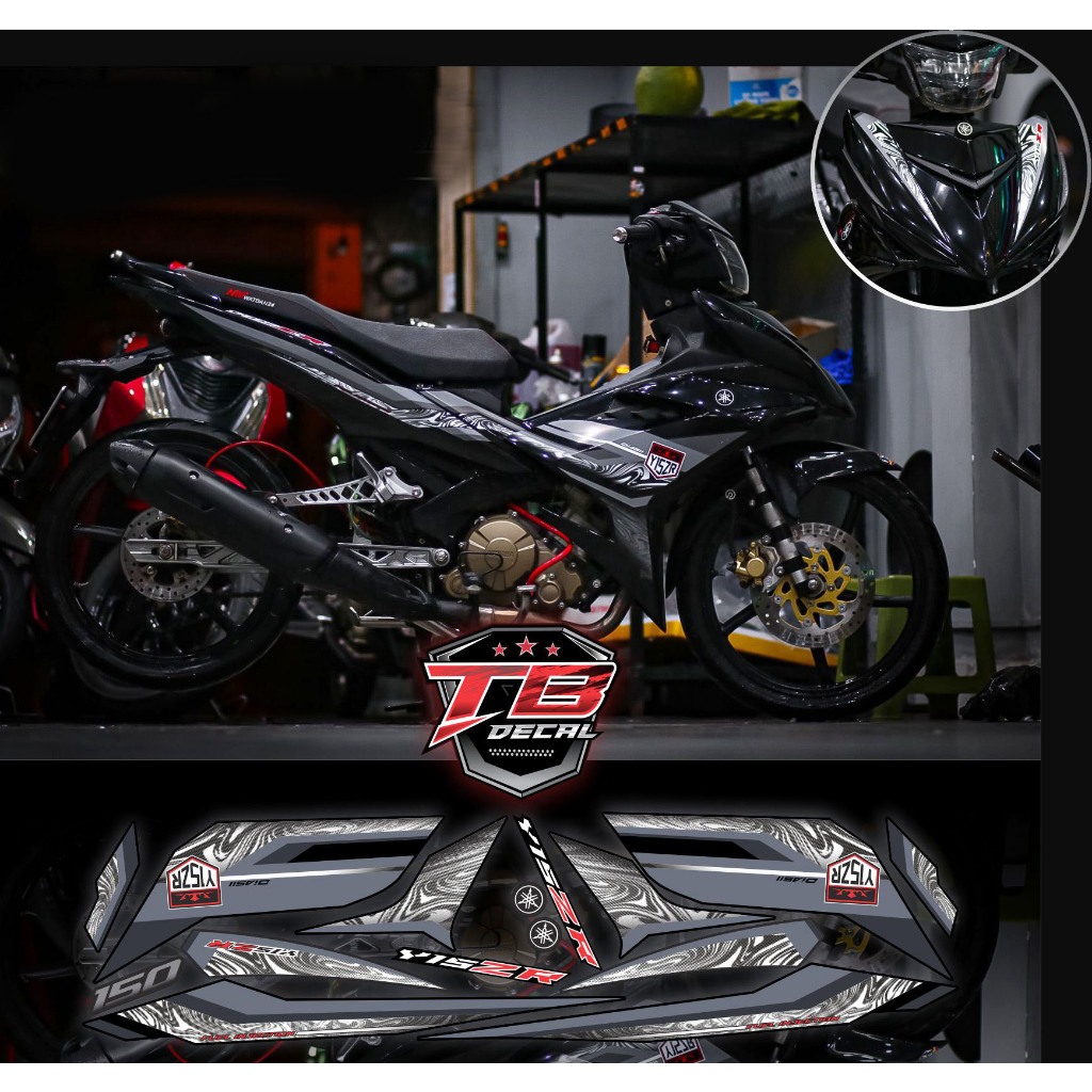 Tem Exciter 150 Y15ZR Đen Xám bản chuẩn | Shopee Việt Nam