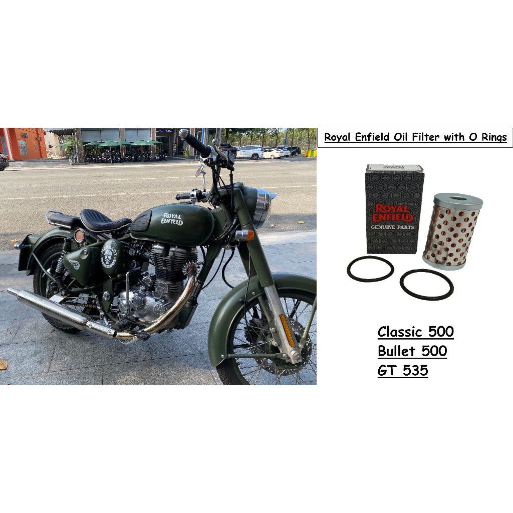 Royal Enfield Classic / Bullet 350,500, GT 535 - Lọc nhớt chính hãng ...