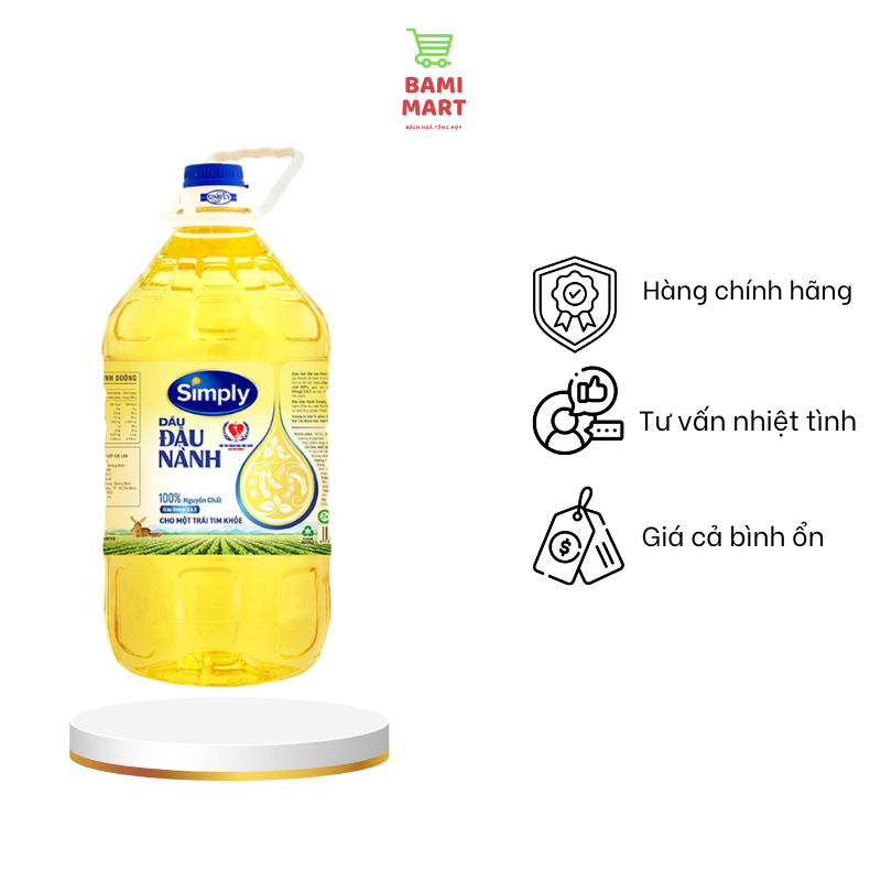 Dầu ăn đậu nành Simply 5L | Shopee Việt Nam