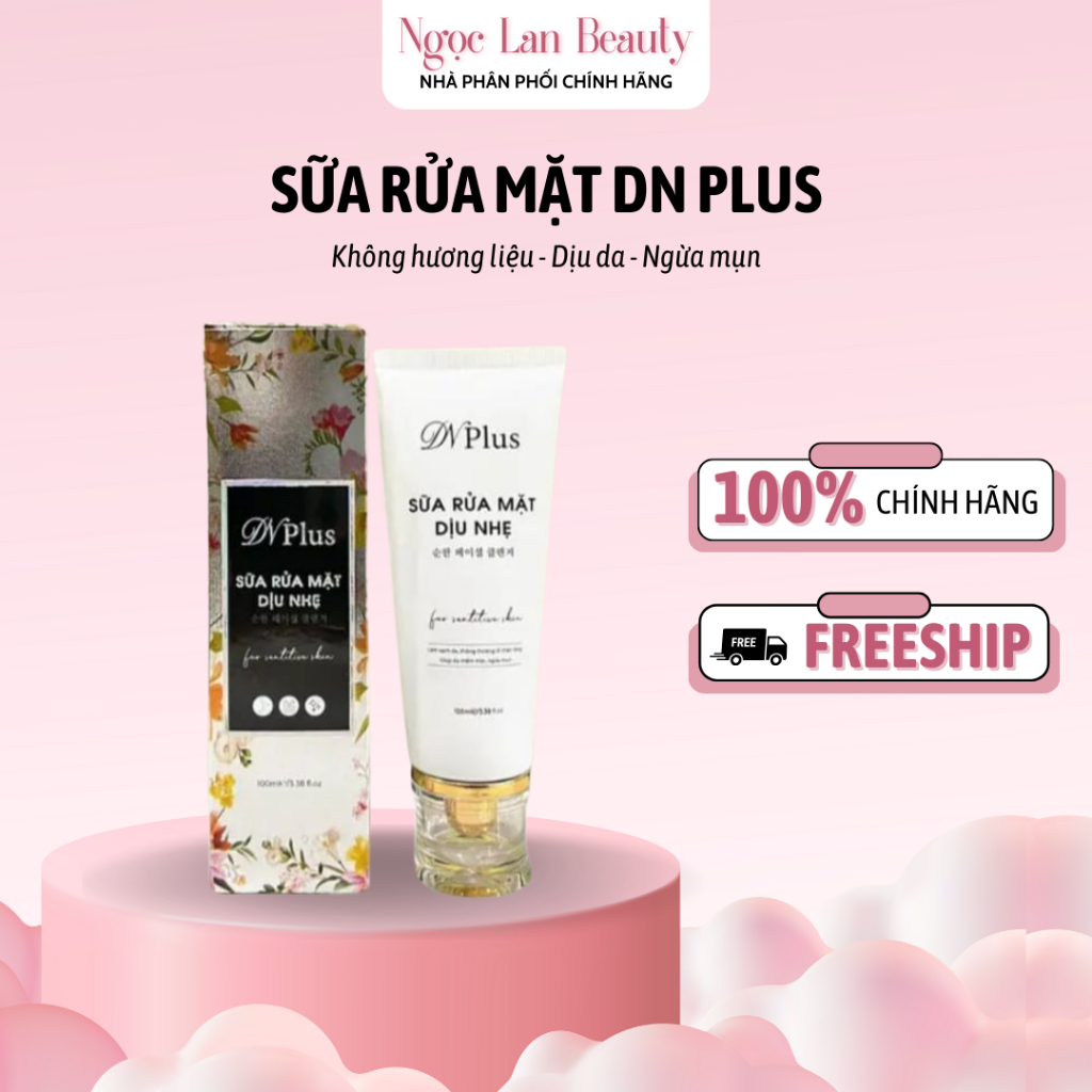 Sữa rửa mặt DN Plus dịu nhẹ thành phần tự nhiên 100ml NLB032 | Shopee ...