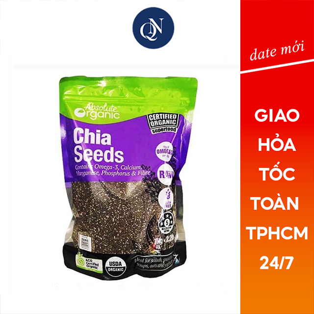 Hạt Chia Úc 1KG Absolute Chuẩn Organic Loại 1 Sạch Đều Đẹp Ăn Kiêng ...
