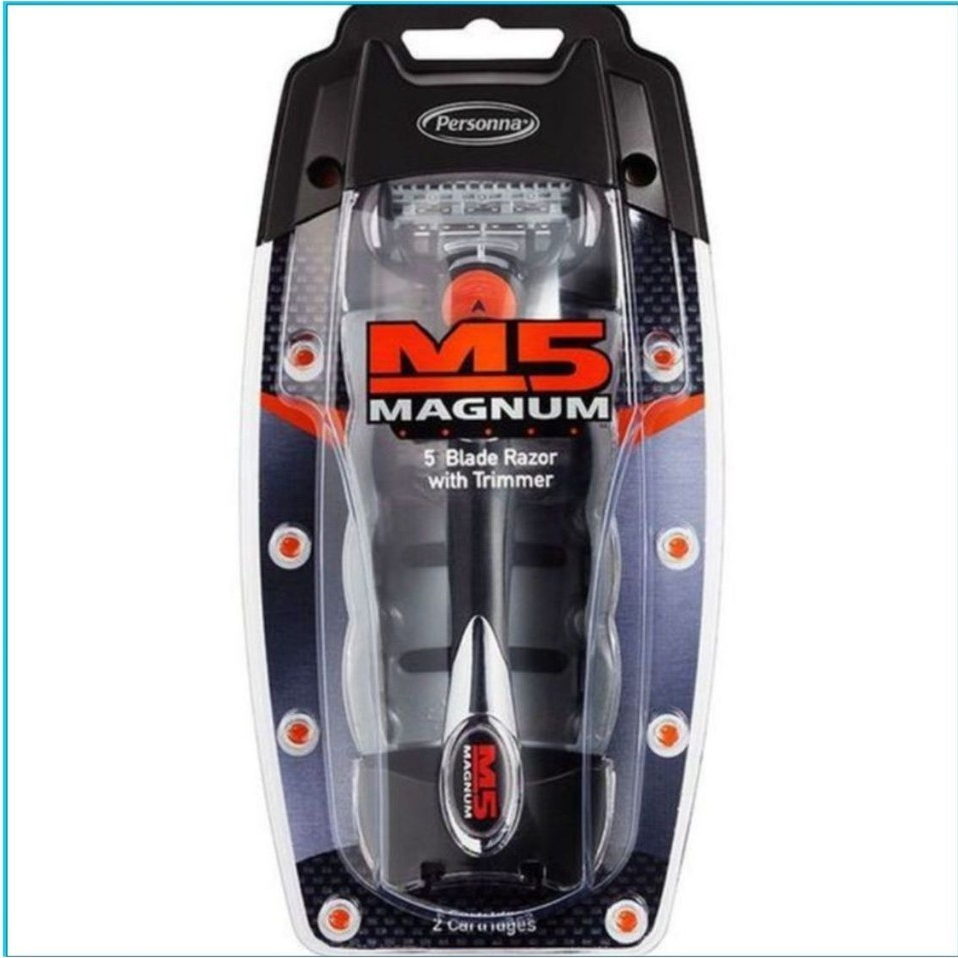 Dao cạo râu 5 lưỡi Personna M5 magnum - Hàng nhập khẩu Mỹ | Shopee Việt Nam