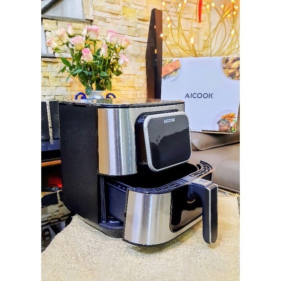 Nồi chiên không dầu AICOOK (New) | Shopee Việt Nam