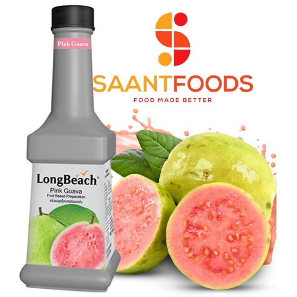 Mứt Ổi Hồng Longbeach Pink Guava Based Preparation (Chai) - 900ML ...