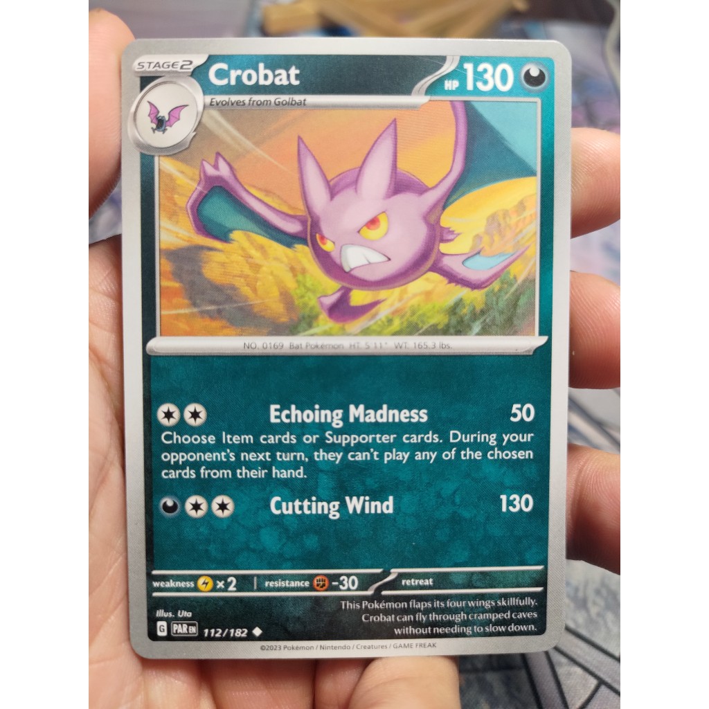 [KW2 Pokemon] [EN] Thẻ Pokemon Crobat - 112/182 - Uncommon – PAREN ...