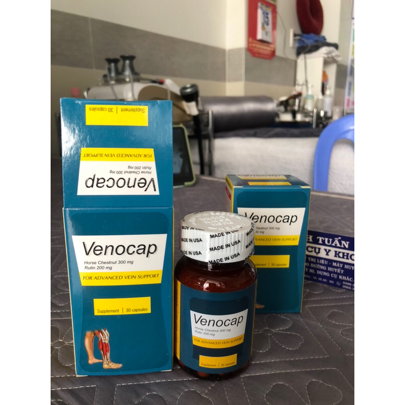 [Chính Hãng] Venocap Viên uống thực phẩm hỗ trợ giảm các triệu chứng ...