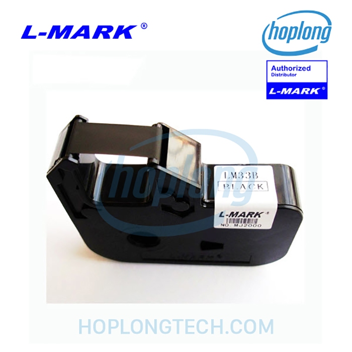 Băng mực in màu đen L-mark LM33B, 12mm x 80M, dùng cho máy LK320 ...