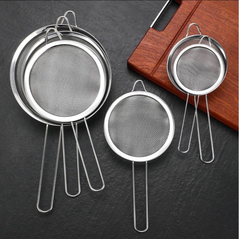 Ray bột Inox cầm tay, Ray Inox dùng ray bột, ray trứng, cháo ...