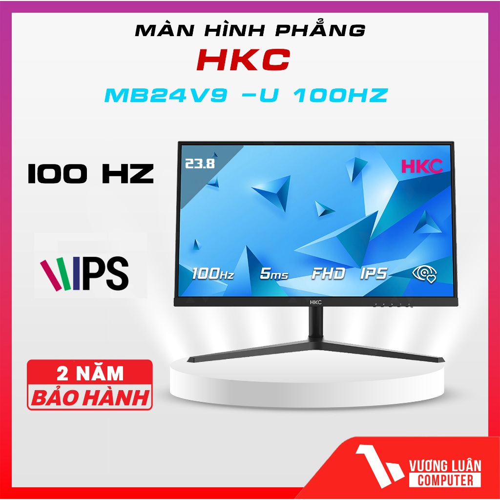 Màn hình máy tính HKC MB24V9-U 24inch IPS Full viền 100hz | Shopee Việt Nam
