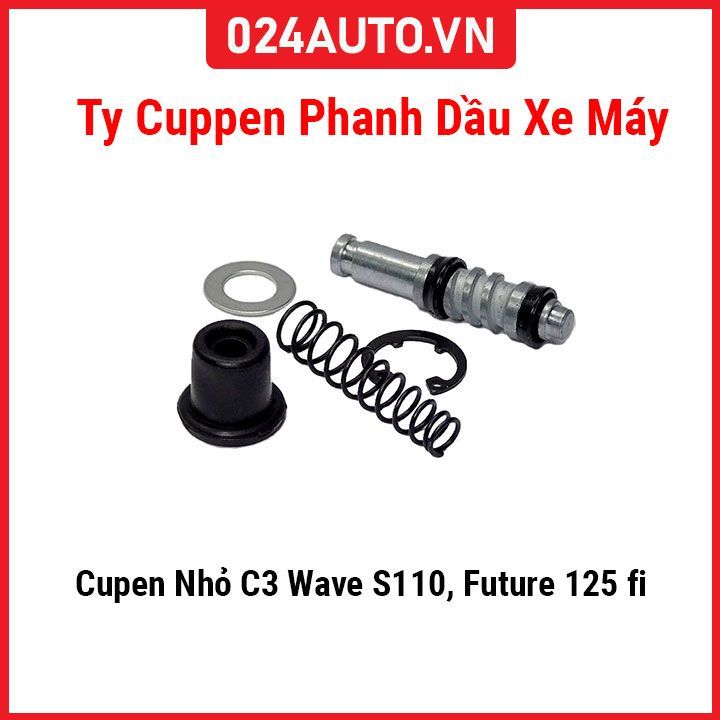 Ty cuppen phanh dầu xe máy cupen nhỏ C3 Wave sS110, Future 125 fi và 1 ...