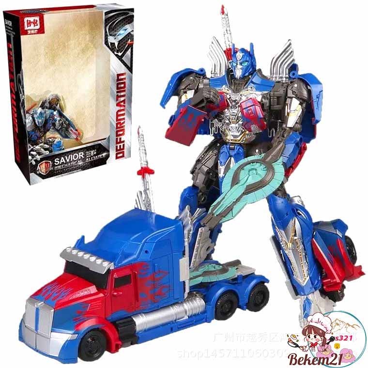 Robot người máy biến hình xe ô tô Transformer Optimus Prime, Bumblebee ...