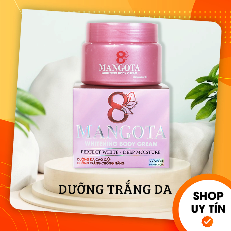 [Chính hãng] Kem Body Mangota 8 Bạch Ngọc Liên - Kem Hỗ Trợ Dưỡng Trắng ...