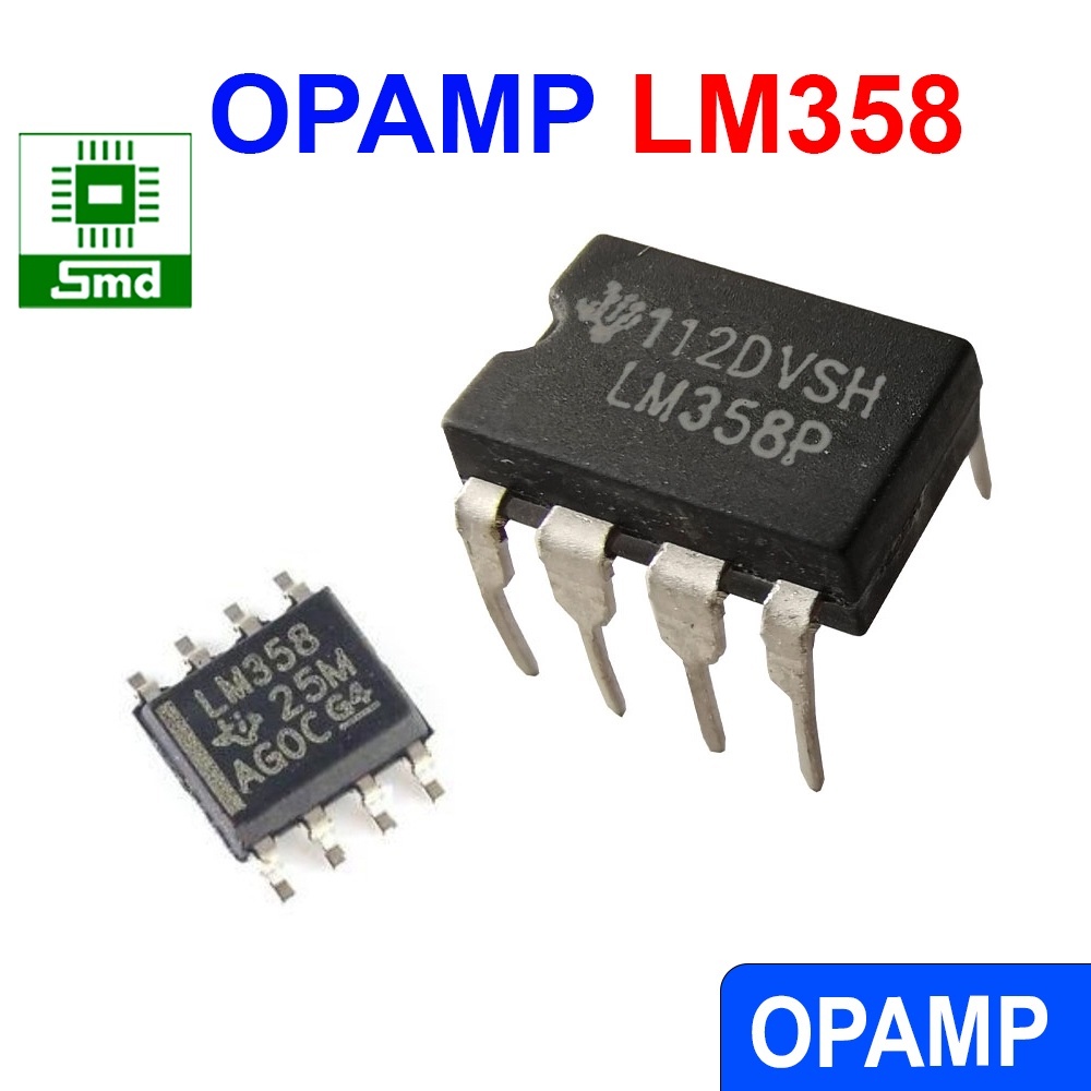 IC LM358 DIP8 SOP4 Chính hãng ST - IC khếch đoạn thuật toán chân cắm ...