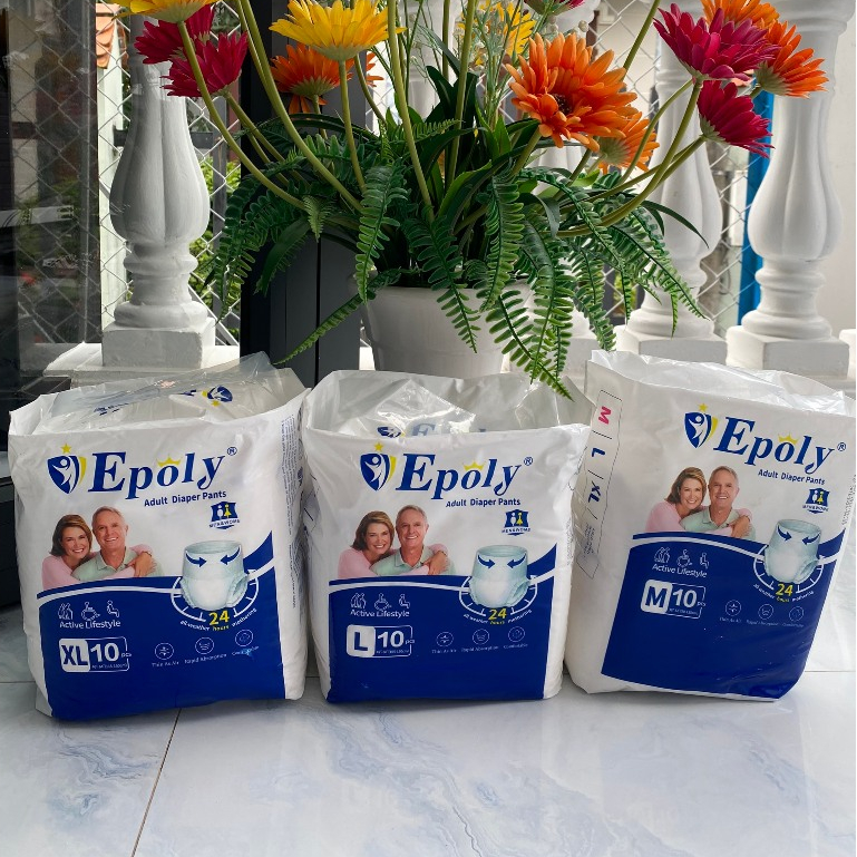 Bỉm quần người già Epoly đủ size M10-L10-XL10 | Shopee Việt Nam