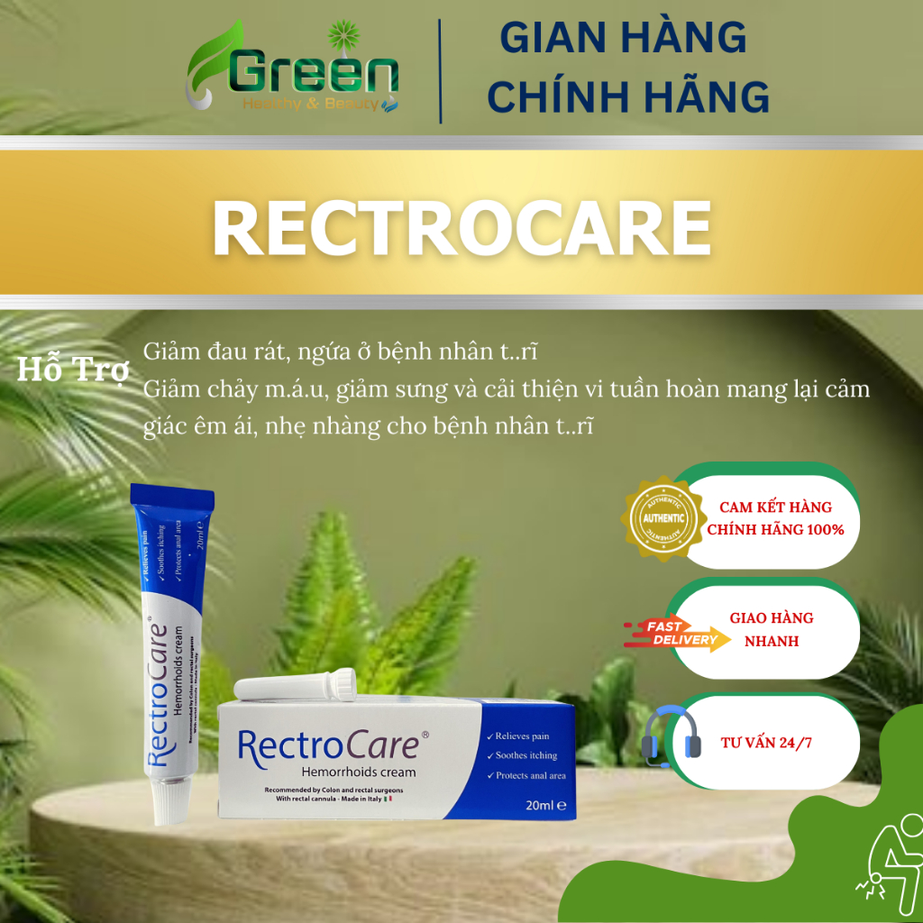 RECTROCARE - KEM BÔI ĐIÈU TRI TRIX (Tuýp 20ml) | Shopee Việt Nam