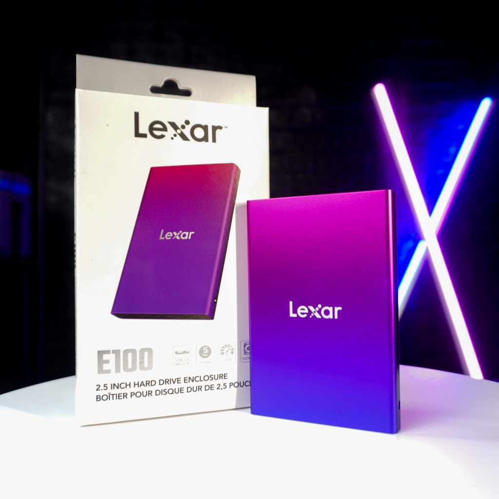 Box ổ cứng 2.5-inch USB 3.2 Lexar E100 LPAE100-RNBNG | Shopee Việt Nam